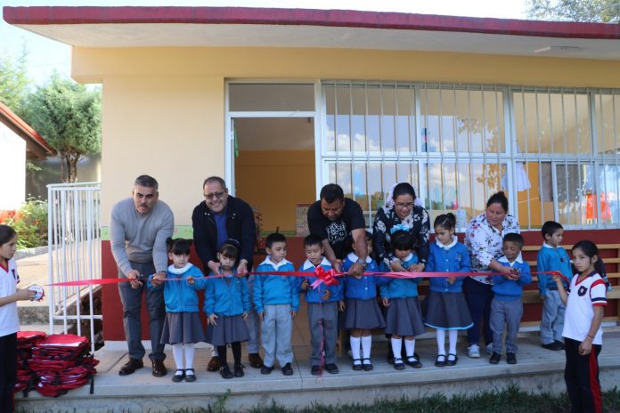 José Luis Téllez inauguró aula en el Kínder José Vasconcelos de la ...