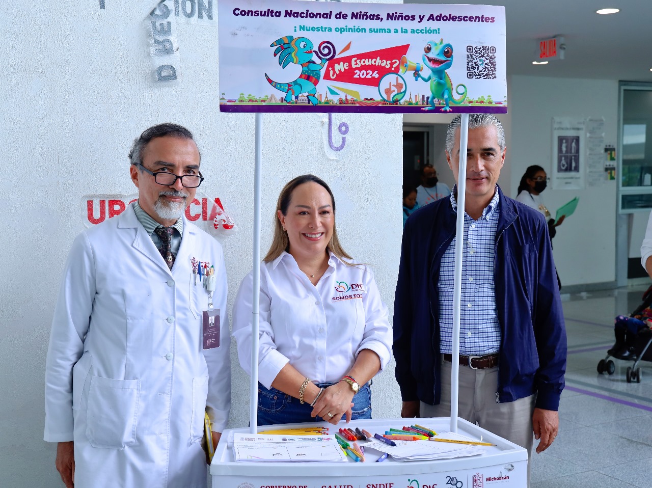 Pacientes del Hospital Infantil participan en consulta nacional del DIF ...