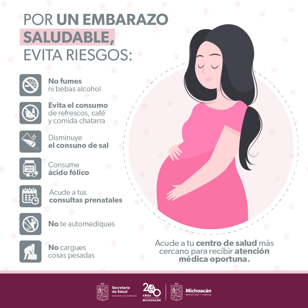 Diez consejos de la SSM para un embarazo saludable – El Clarín