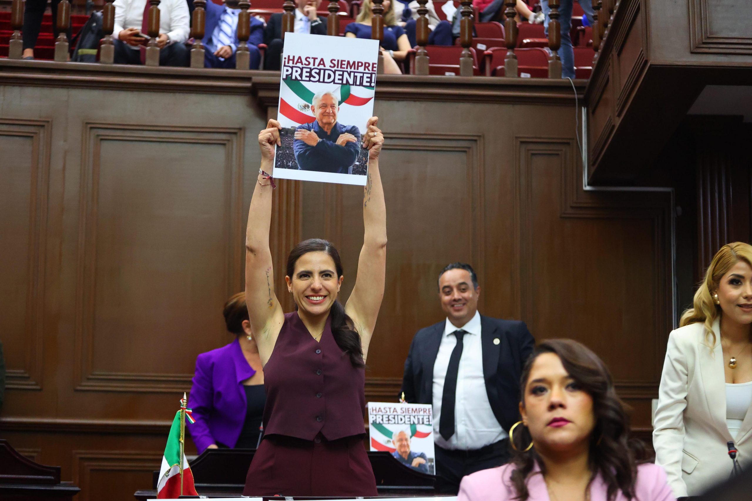 Diputada Bugarini vota por un Poder Judicial cercano al pueblo y no a la burguesía – El Clarín