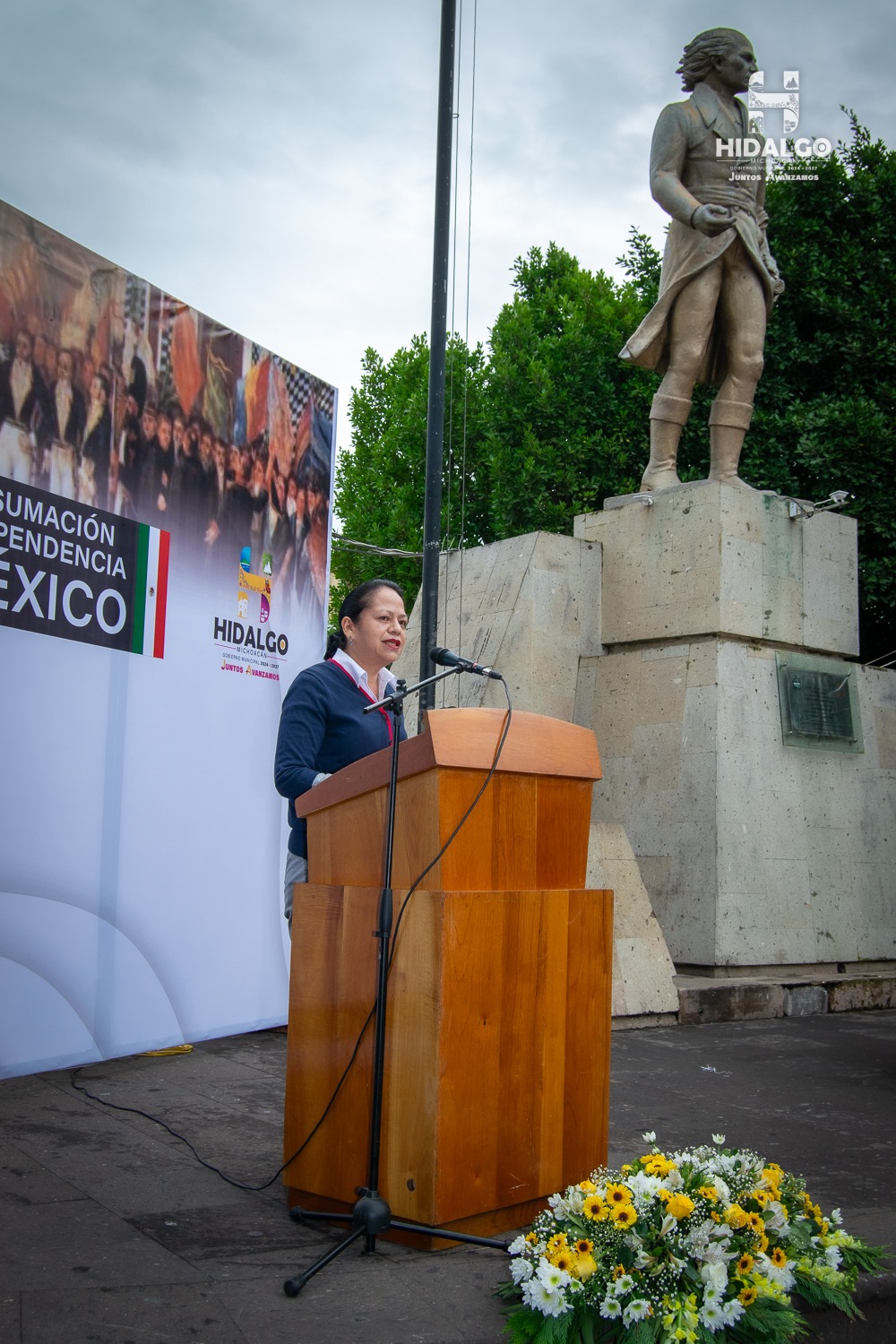 Jeovana Mariela Alcántar Baca, presidió el acto conmemorativo del CCIII ...