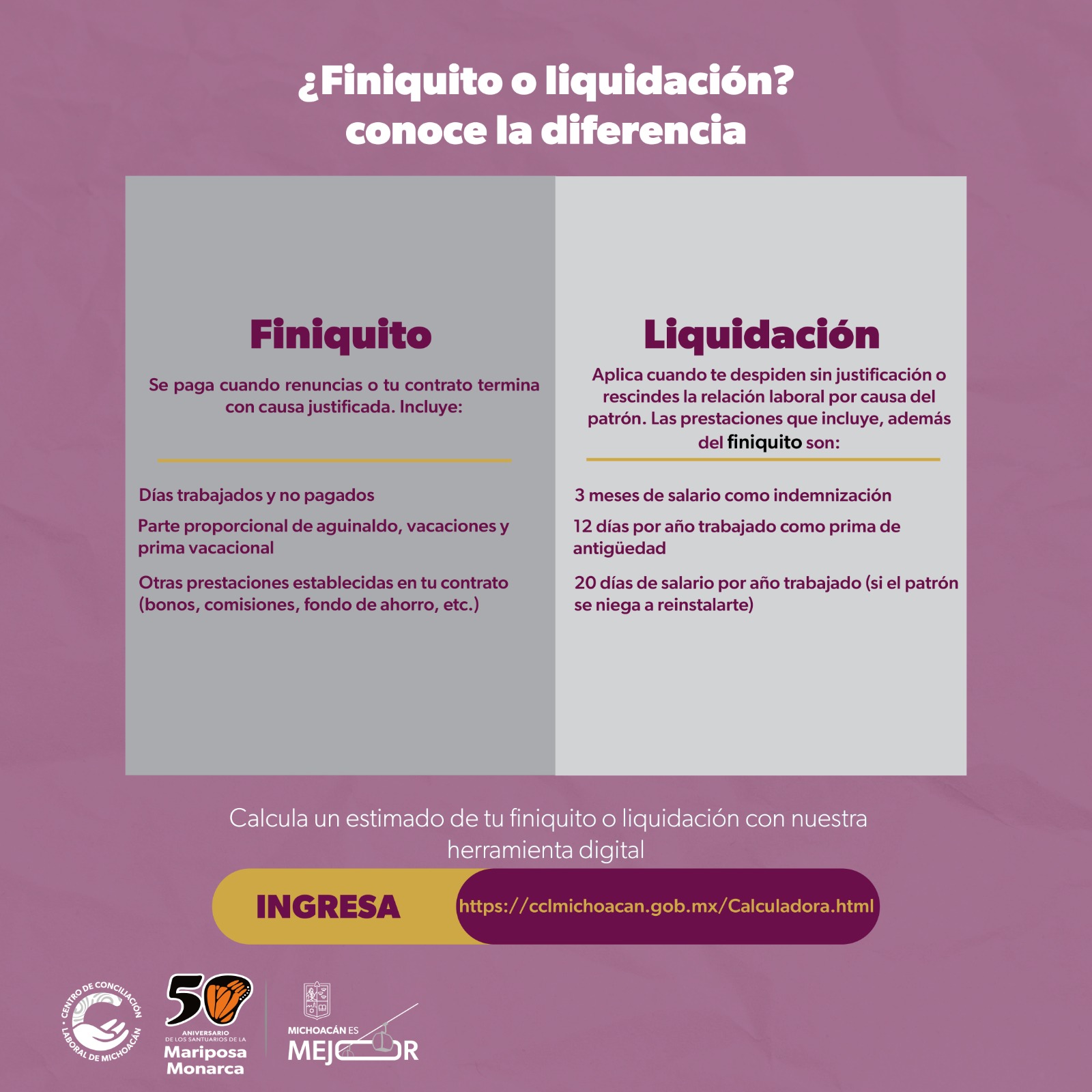 ¿Finiquito o liquidación? Conoce la diferencia y cuánto te corresponde ...