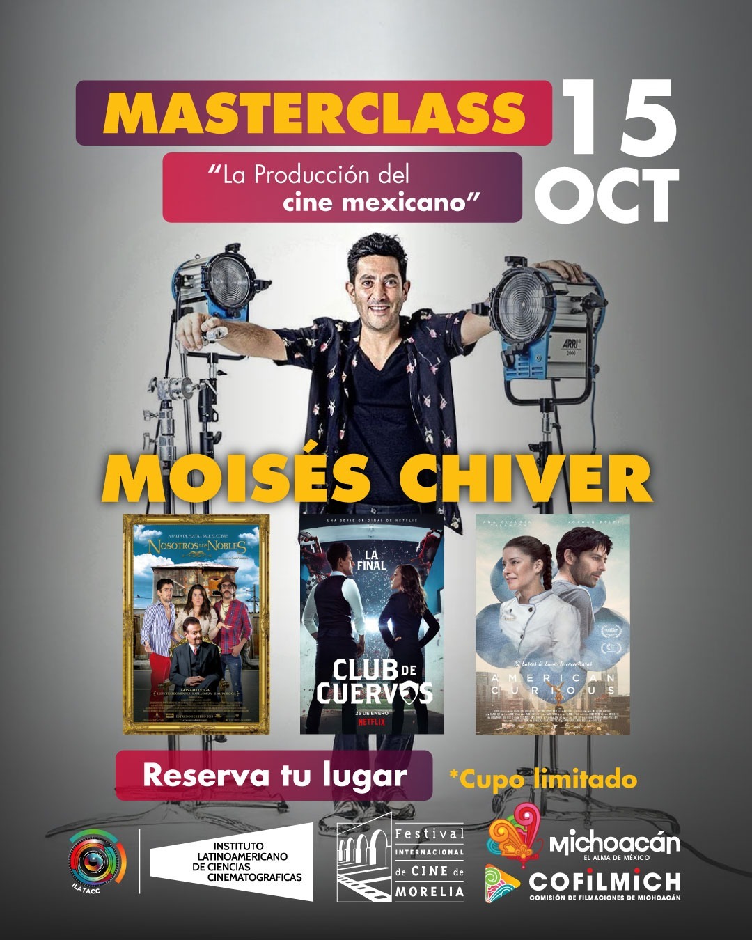 Aún hay espacios disponibles para las masterclass gratuitas en el marco del FICM: Sectur – El Clarín